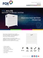 High Voltage Batteries – Fox ESS